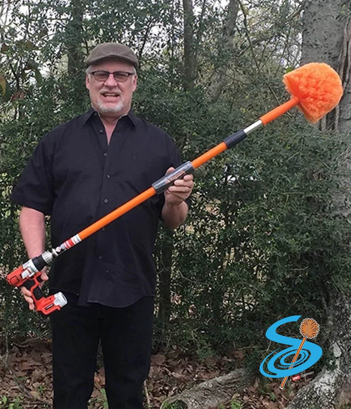 Gardus® SpinAway™ Drill Powered Rotary Cleaning Kit | HY-C